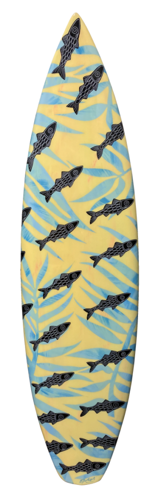 Ama’ama surfboard – Eduardo Bolioli