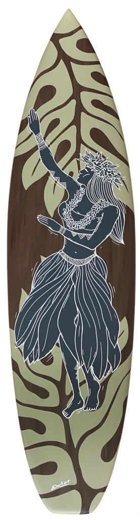 Hula dancer and Ulu – Eduardo Bolioli